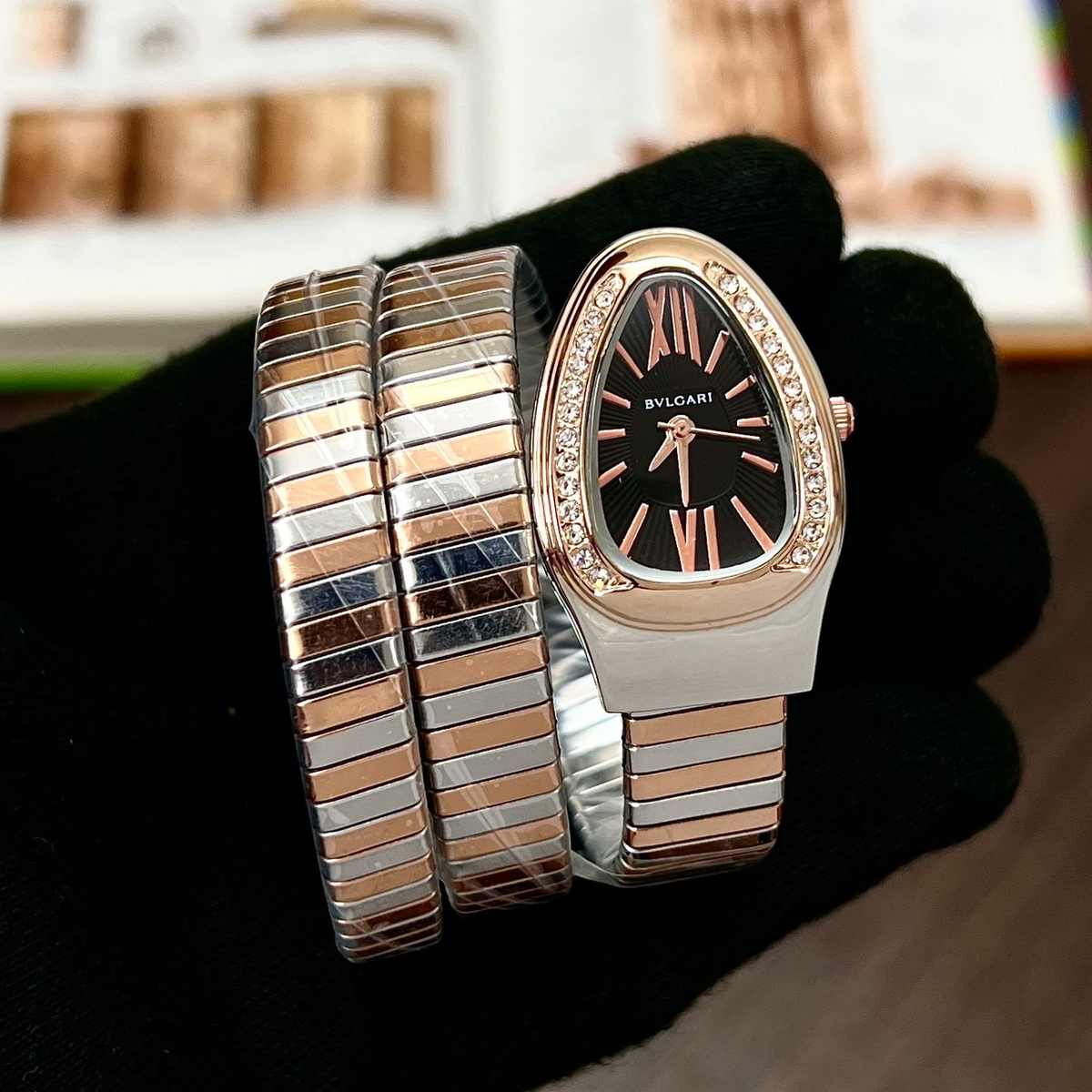 Bvlgari Snake Model Premium Collection With Brand Name Box