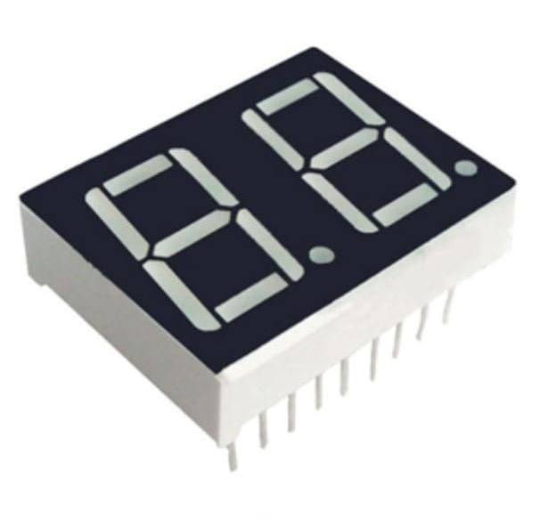 2 Digit 7 Segment Display Common Cathode