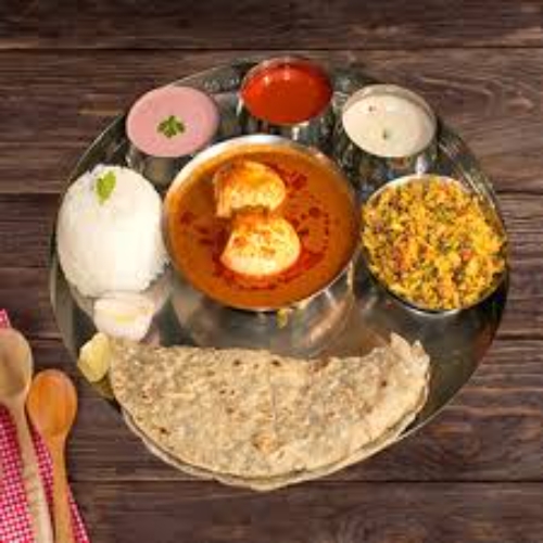 Egg Thali Free Home Delivery