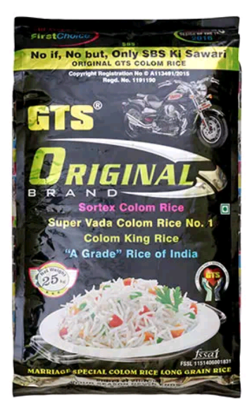 GTS Bullet Original Kolam Raw Rice
