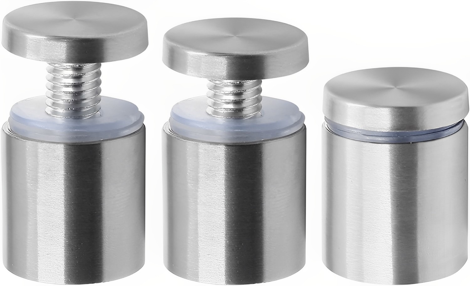 STAINLESS STEEL (25mm Rod Thickness) SPACERS MOUNT STAND OFF BOLTS ...